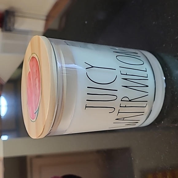 Rae Dunn | Accents | Rae Dunn Juicy Watermelon Scented Candle | Poshmark